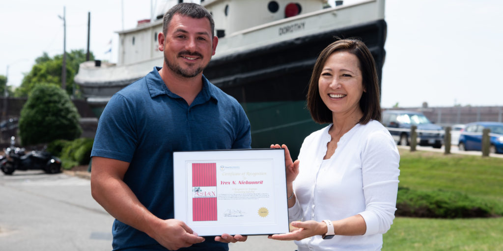ASIAN ERG Recognizes Shipbuilder - NNS TO GO