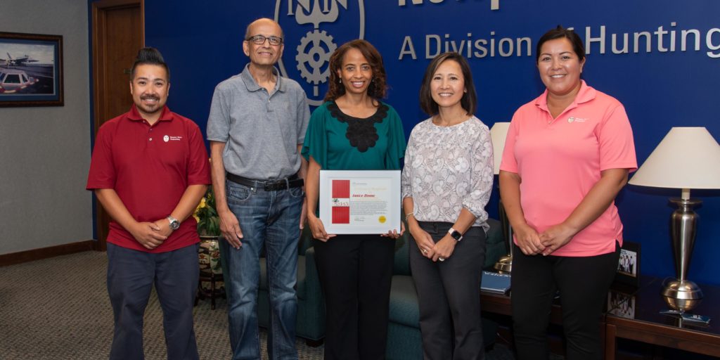 ASIAN ERG Recognizes Shipbuilder - NNS TO GO