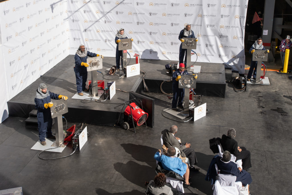 NNS Hosts Ceremonial Keel Laying for Arkansas (SSN 800) - NNS TO GO
