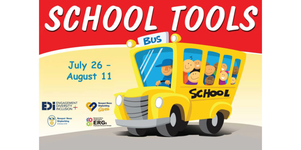 Annual School Tools Drive Underway - NNS TO GO