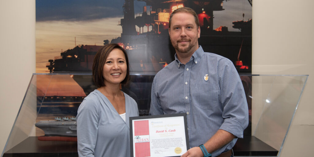 ASIAN ERG Recognizes Shipbuilder for Outstanding Leadership - NNS TO GO