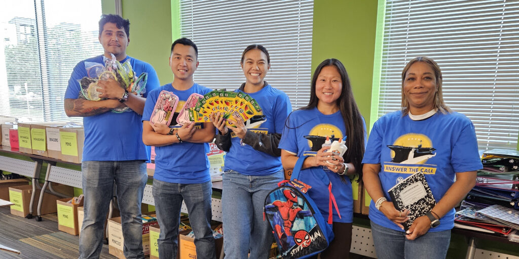 Shipbuilders Support NNS School Tools Drive - NNS TO GO