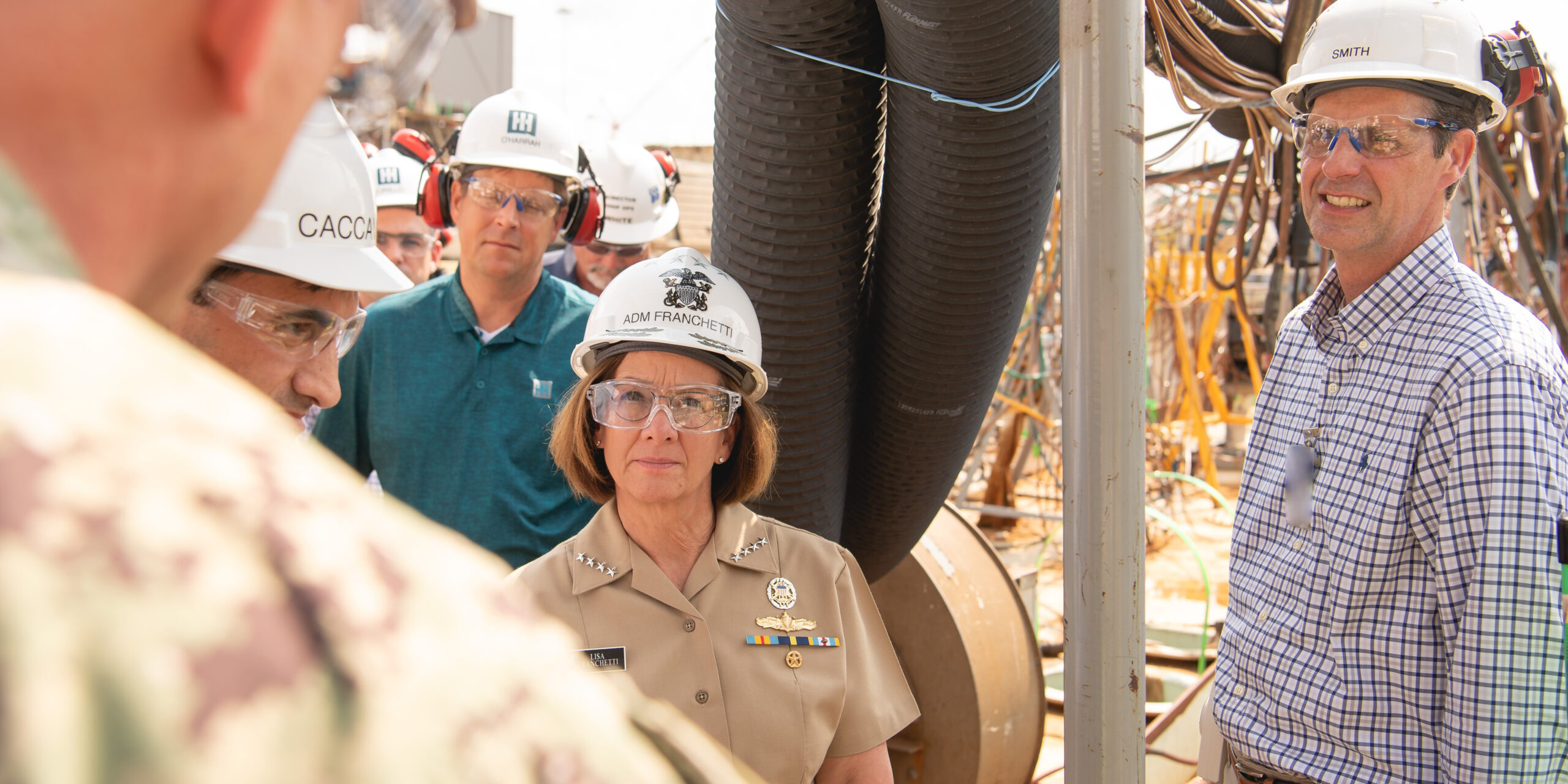 Chief of Naval Operations Visits Newport News Shipbuilding - NNS TO GO