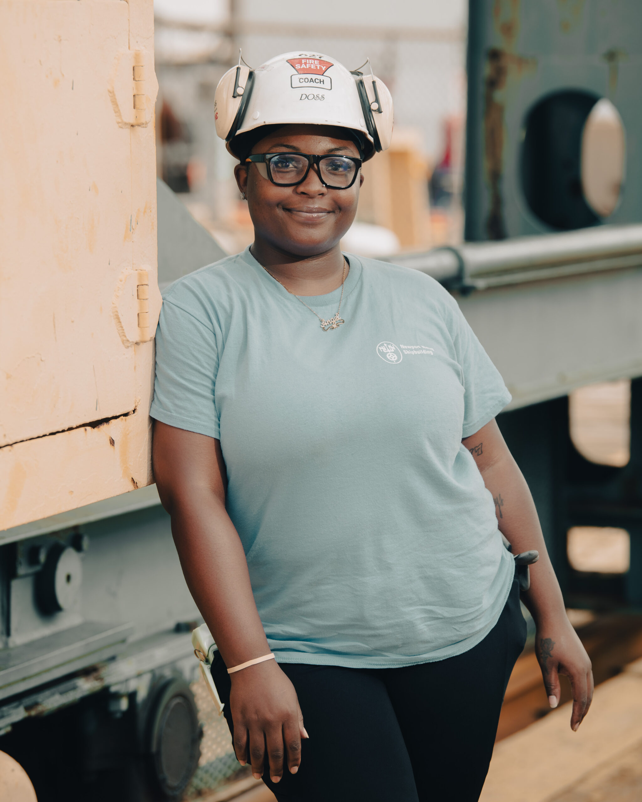 We Are Shipbuilders: Angel-Simone Doss - NNS TO GO